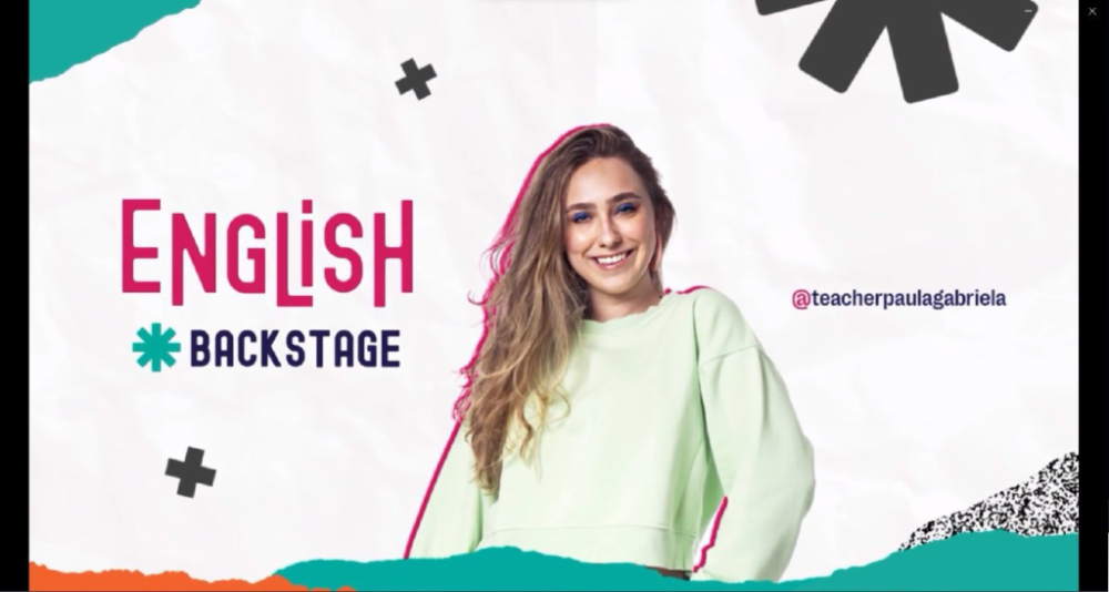 English Backstage – Paula Gabriela - Ninja Cursos