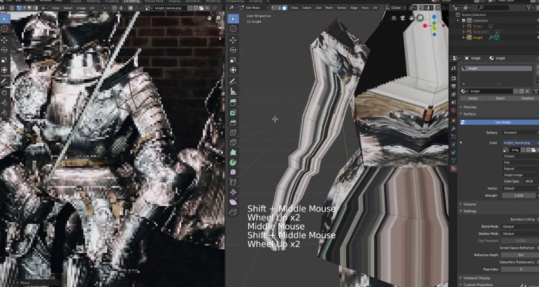 How to Create Retro 3D Graphics with Blender and Gimp - Ninja Cursos